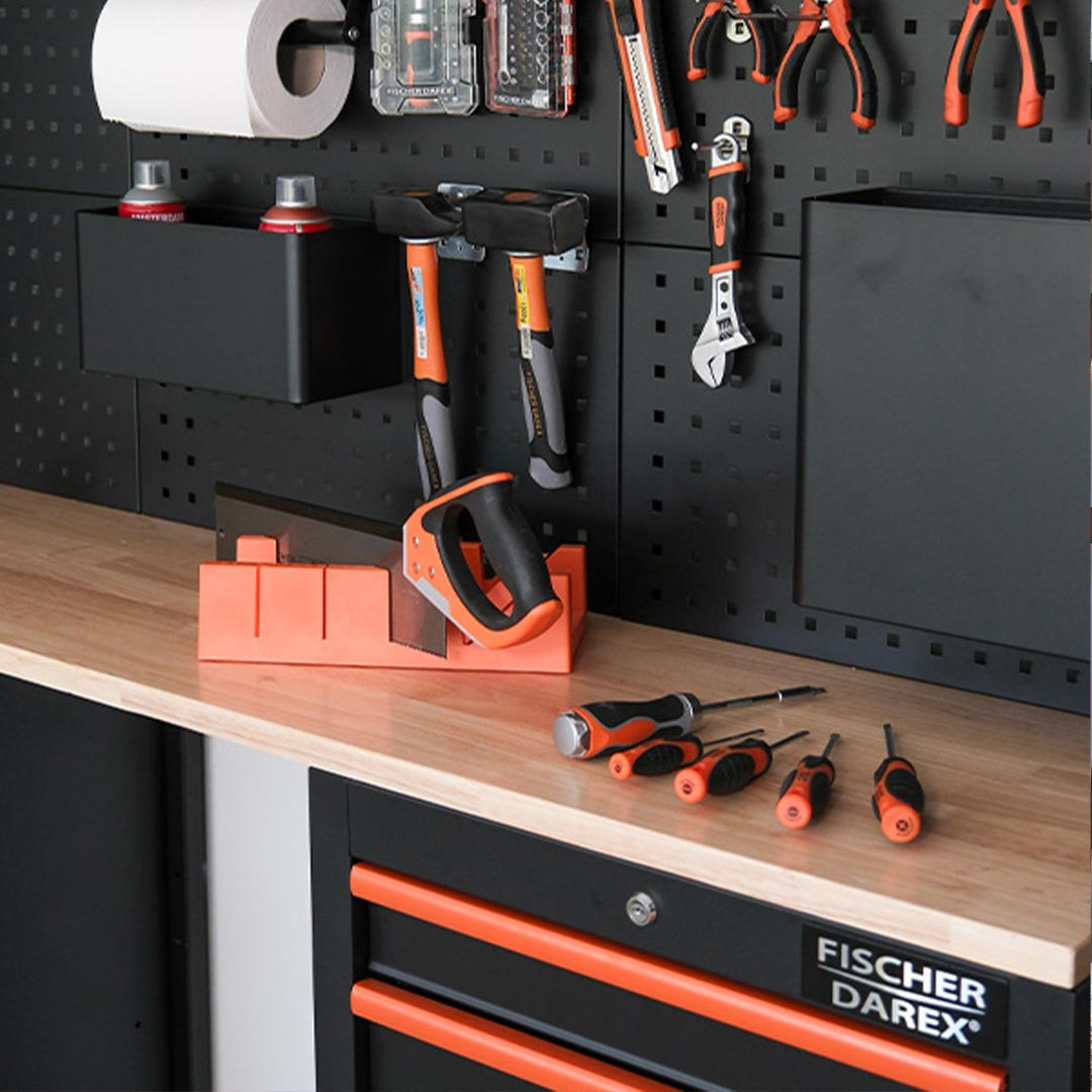 Mobilier de rangement modulable pour garage et atelier | Fischer Darex